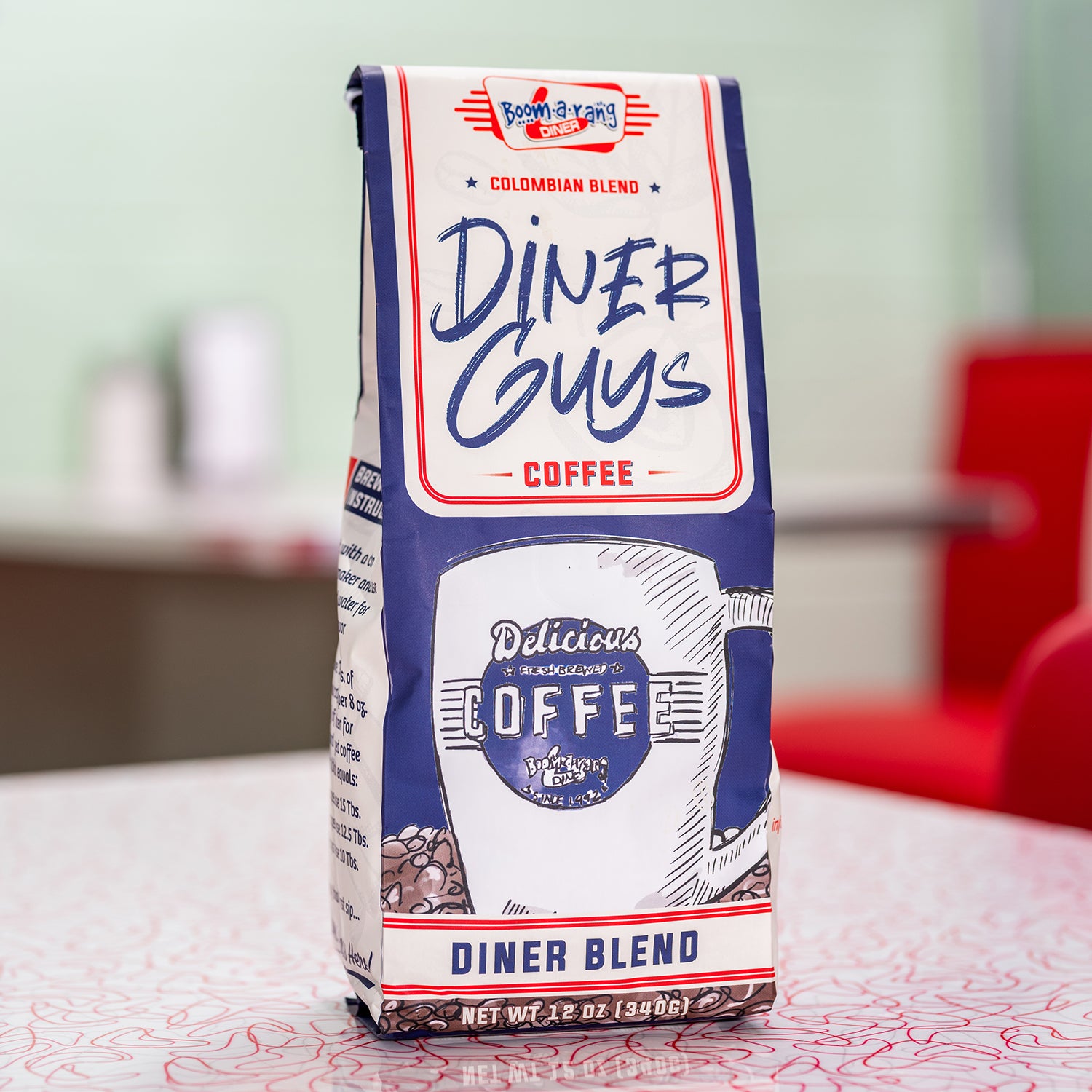 Diner Guys Coffee – Boomarang Diner Swag